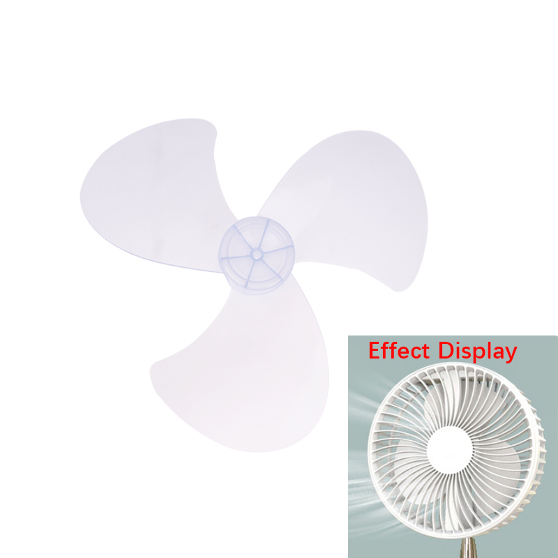 14Inch 3 Leaves Plastic Fan Blade Standing Pedestal Fan Blade With Nut ...