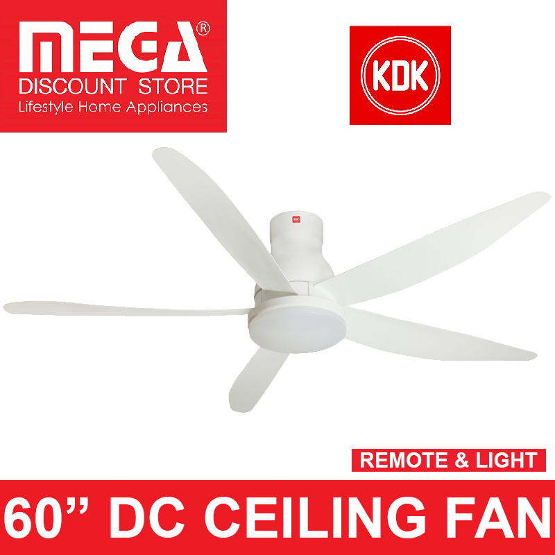 KDK U60FW 60" DC MOTOR CEILING FAN WITH LED LIGHT | Lazada Singapore