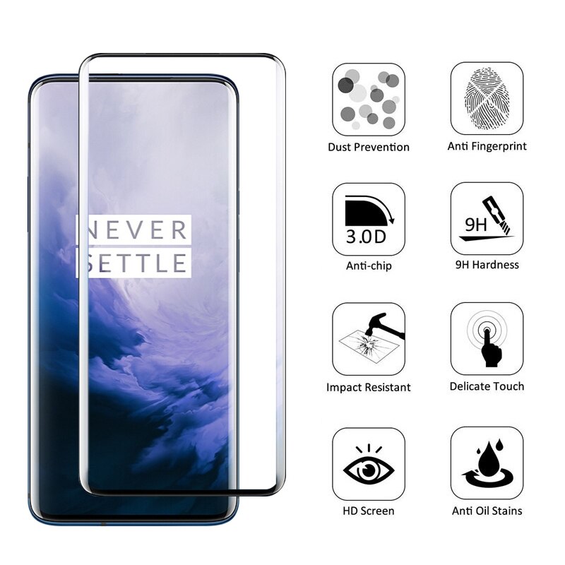 case for oneplus 7 pro cover tempered glass on one plus 7 t 7t pro ...