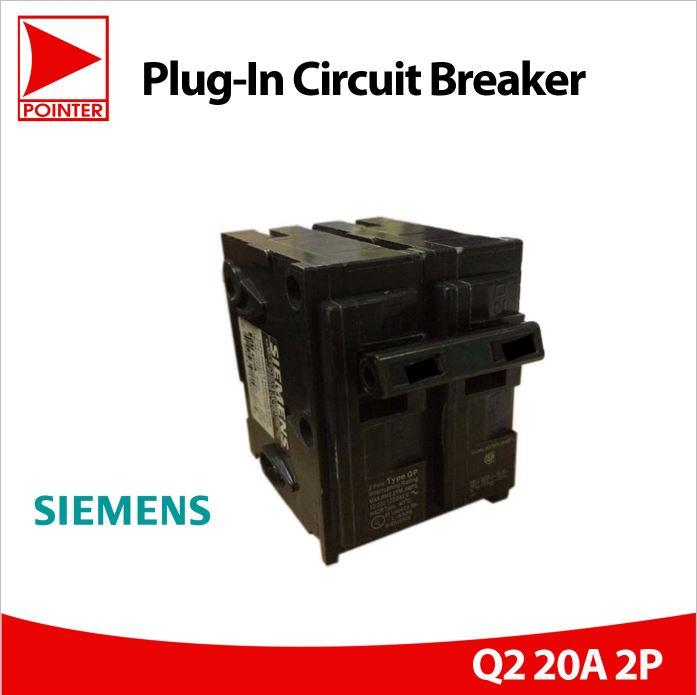 Siemens Plug In Circuit Breaker 2 Poles | Lazada PH