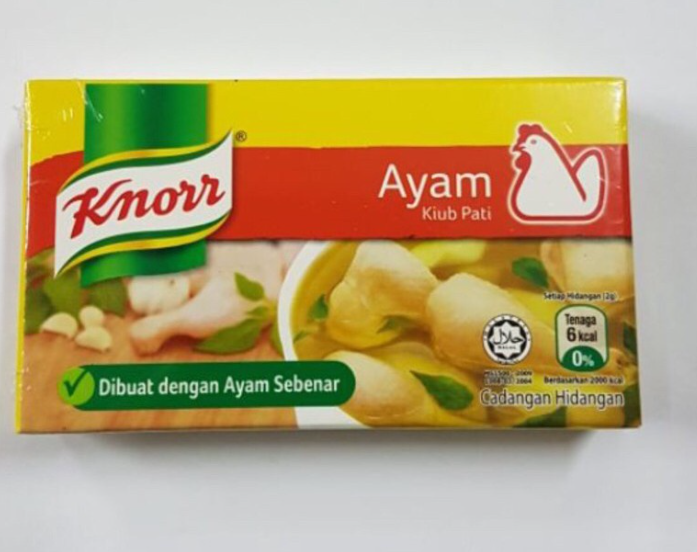 KNORR Chicken Cube / Kiub Ayam 120GM | Lazada