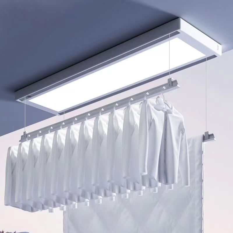 invisible electric laundry drying rack Automated Laundry Rack Smart ...