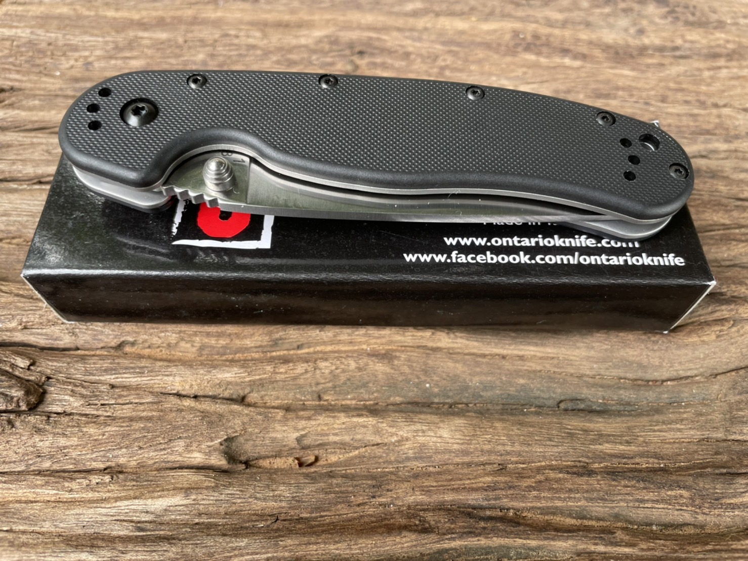 Ontario RAT Model 1 Folding Knife 3.6" {8848 SP}#มีดพับ ...