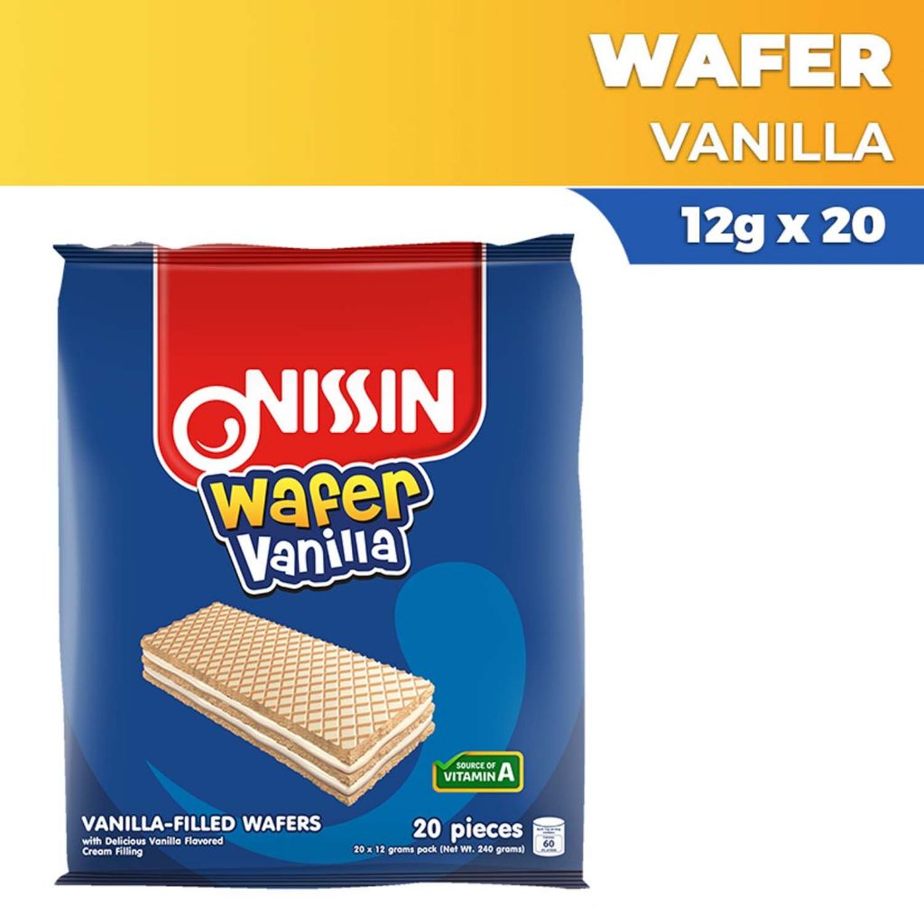 Nissin Wafer Vanilla 12g x 20 | Lazada PH