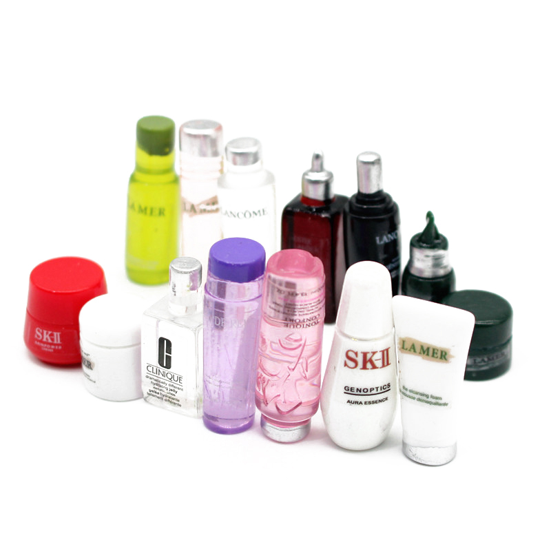 1/12 Dollhouse Mini Cosmetics Skin Care Products Set Dollhouse Bathroom ...