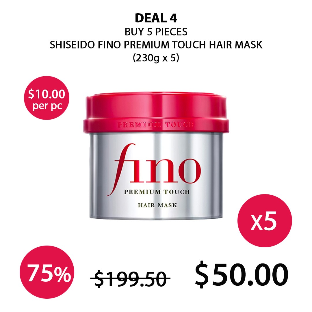 Fino Premium Touch Hair Mask 230g - COCOMO | Lazada Singapore