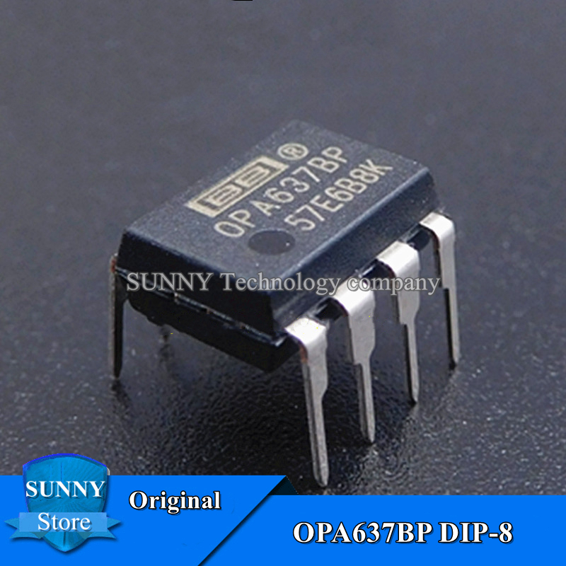 1Pcs Original OPA637BP DIP-8 OPA637AP OPA637 DIP8 FET อินพุตความเร็วสูง Precision Op Amp ...