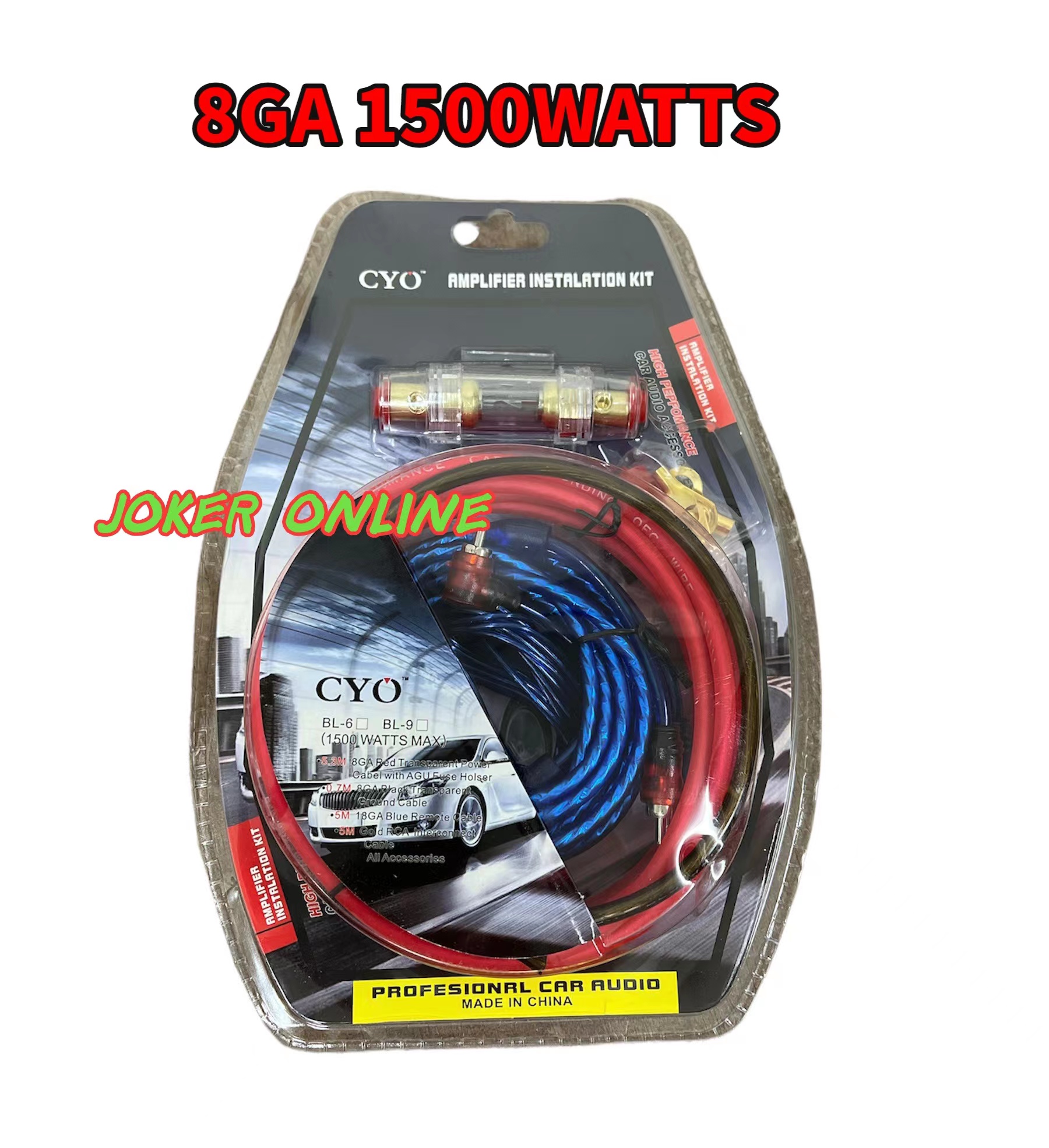 3000 WATTS / 1500 WATTS Car Audio Subwoofer Amplifier AMP Wiring Fuse ...