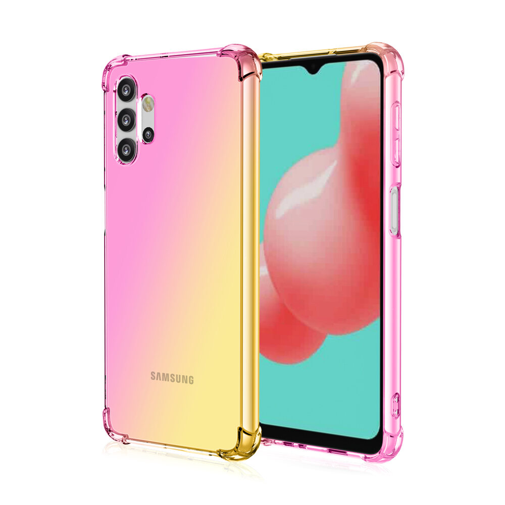 lthmy for Samsung Galaxy A32 5G Gradient Color Case Cover Soft TPU ...