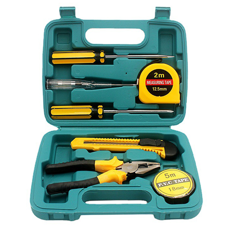【StyleVoyager】8 In 1 Tool Sets Hardware Toolbox Car And Home Emergency ...