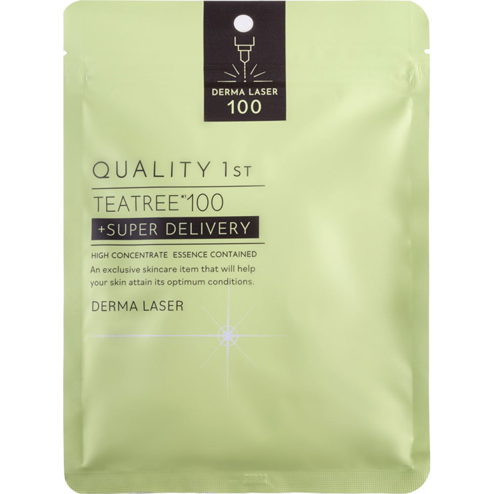 Quality 1st Derma Laser Super VC100 Face Care 7 Sheets / Super TEA TREE100 7 Sheets, Ship ...