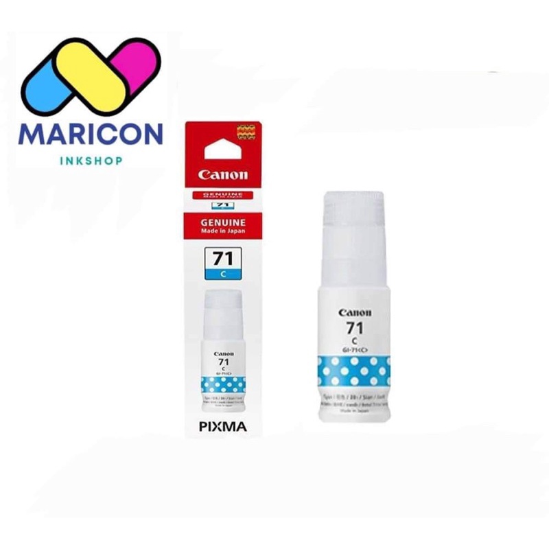 Genuine ink 71 black or71 Colored for G1020, G2020, G3020 and G3060 ...