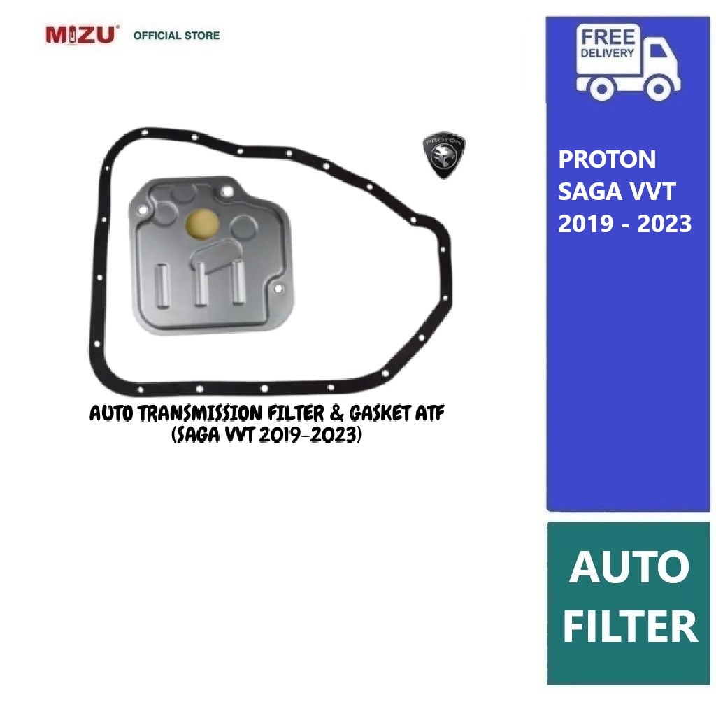 MIZU PROTON AUTO TRANSMISSION FILTER WITH GASKET SET ATF FOR PROTON ...