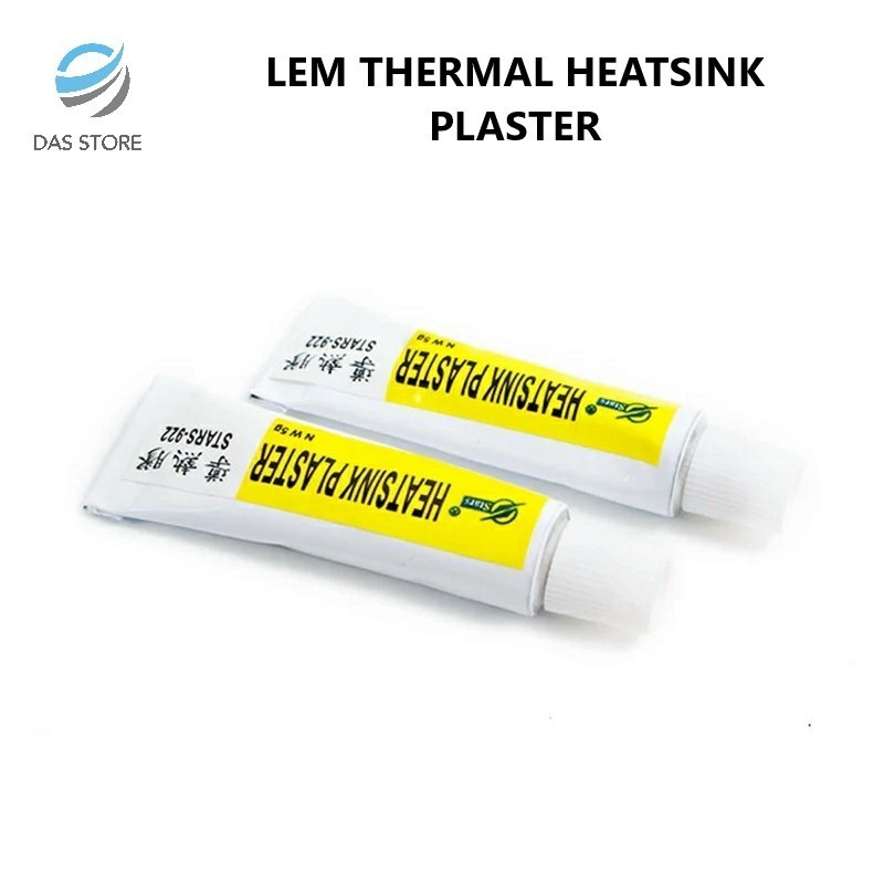 Heatsink Plaster Thermal Glue Pasta Heat Sink Stars 922 Adhesive Lem ...