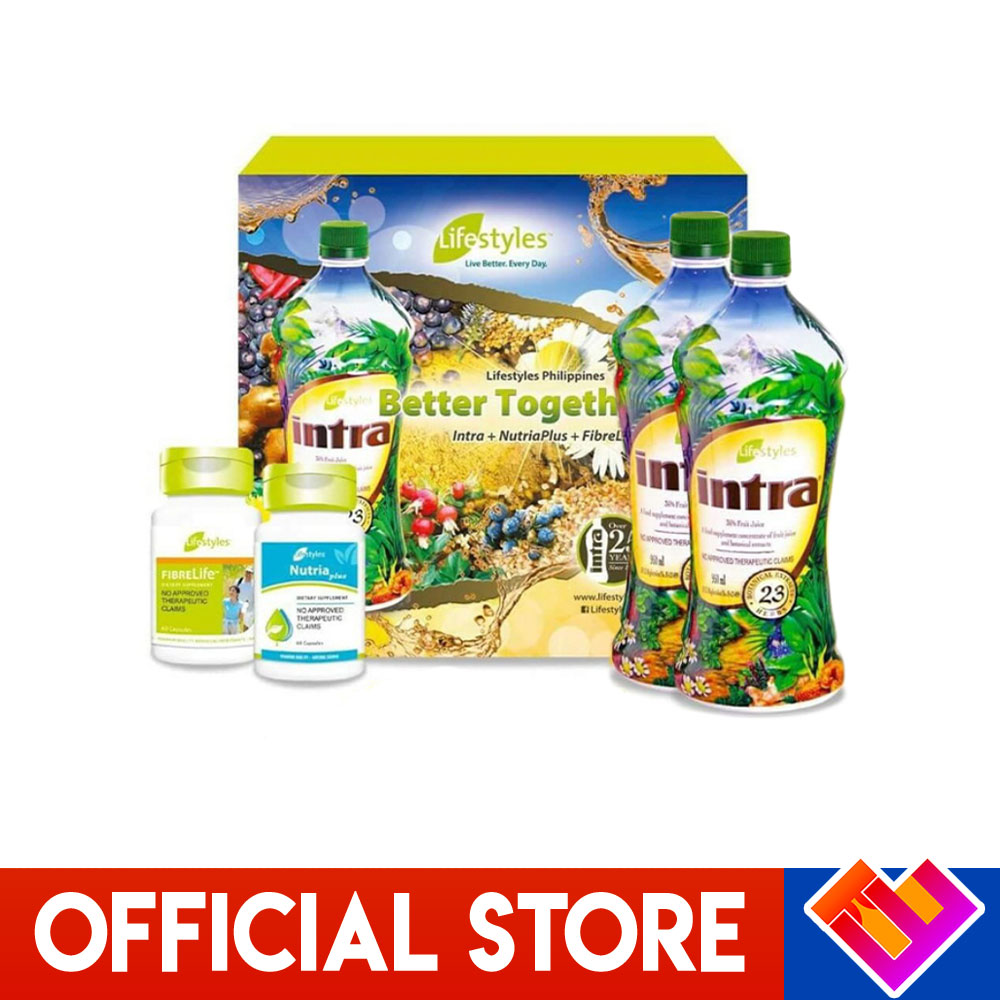 [AUTHENTIC] INTRA Lifestyles Better Together Kit (2 Intra Juice, 1 ...