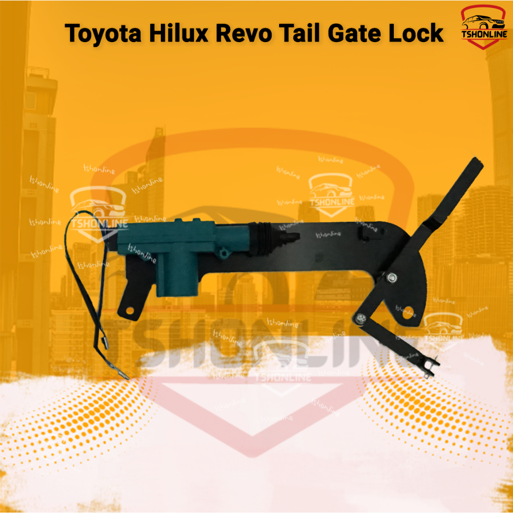 Toyota Hilux Revo Tailgate Lock/ JS 4x4 Tailgate security | Lazada