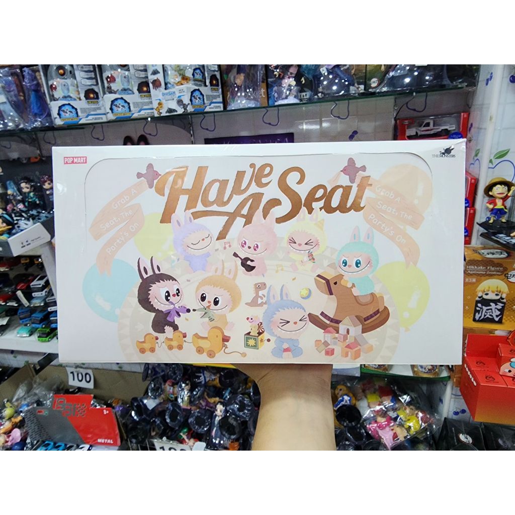 Labubu v2 THE MONSTERS - Have a Seat Vinyl Plush Blind Box | Lazada.co.th
