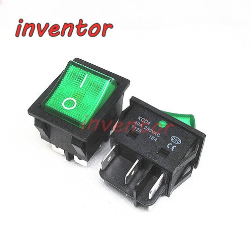 Electric Welding Machine High Current Rocker Switch 40A Power KCD4 With ...