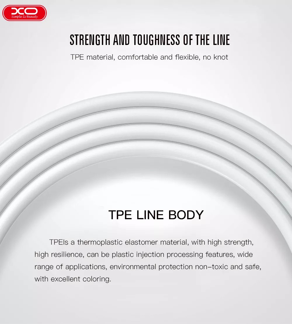 สายชาร์จพร้อมกล่อง XO NB47 พอร์ต Lightning สำหรับ iPhone ชาร์จได้รวดเร็วด้วยกระแสไฟออก 2.4A สาย ...