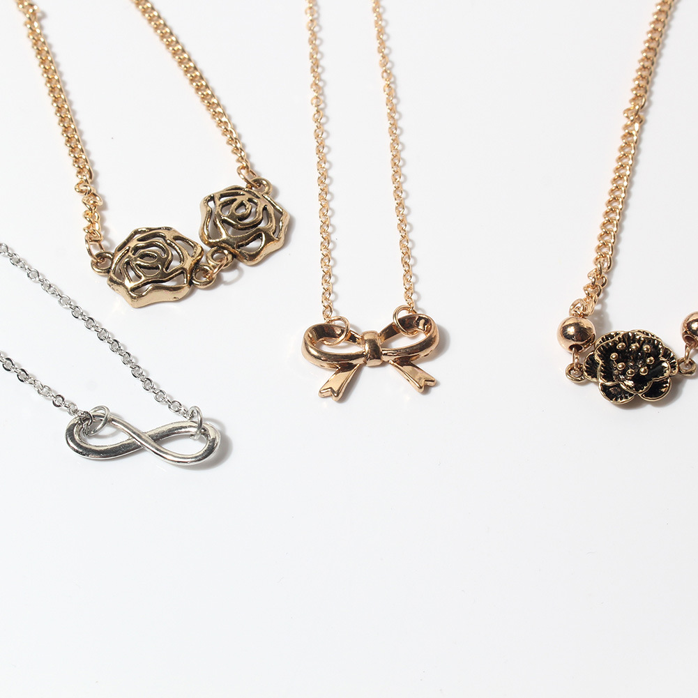【Whoever uses who praises it】Simple fashion chain gold and silver ...