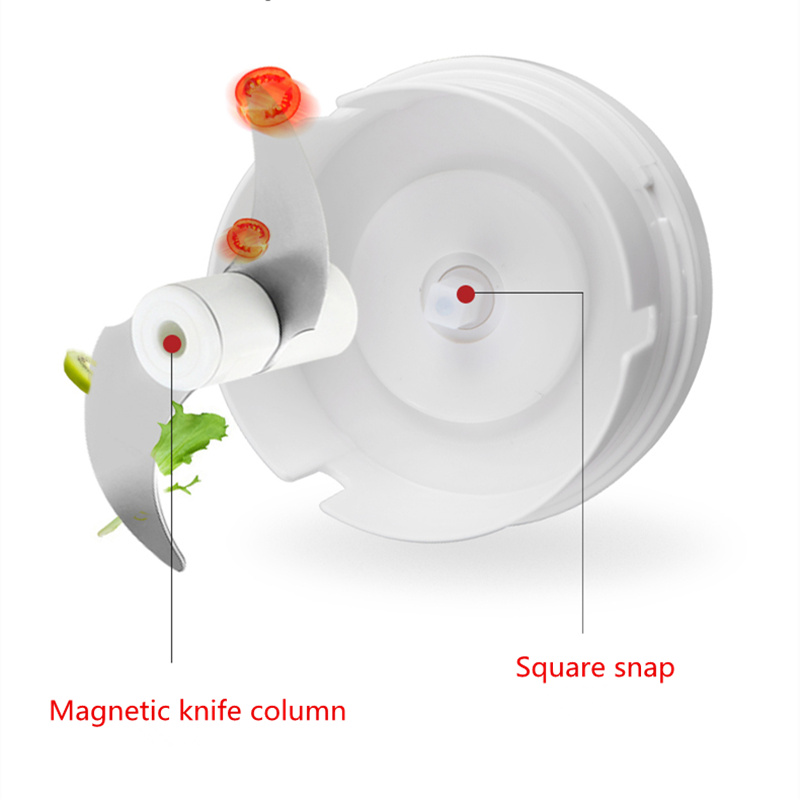 【TrendGlobe】Mini Garlic Slicer Household Mincing Machine Minced Hand ...