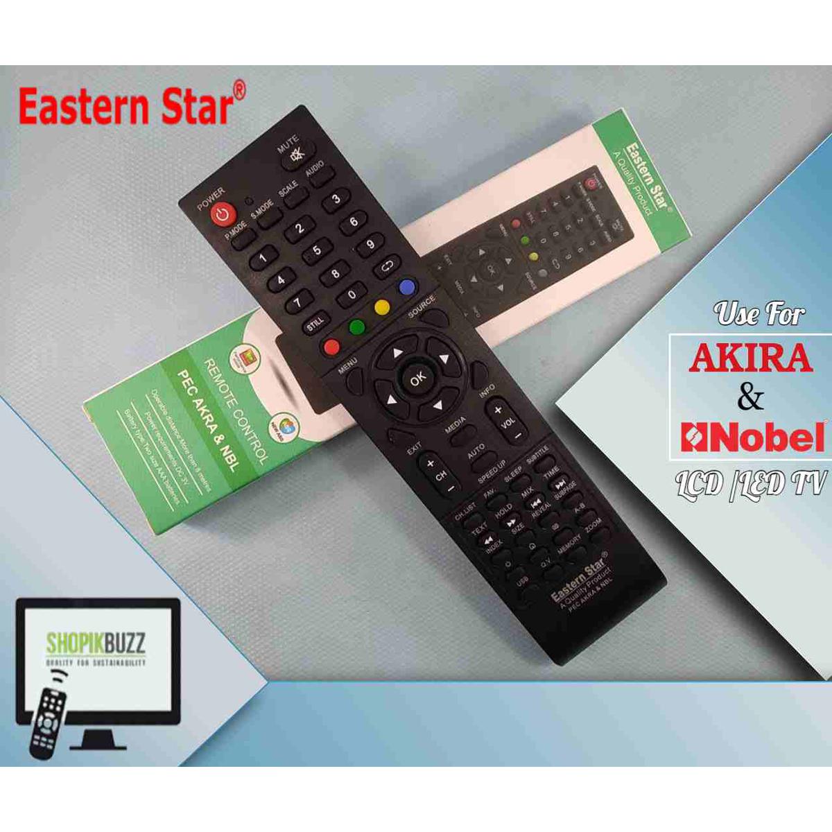 Remote for NOBLE & AKIRA LCD & LED TV pk | Circuit Town | Daraz.pk