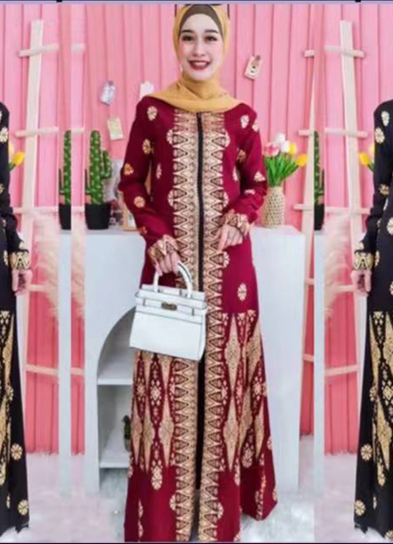 [Ready Stock] New Raya Baju Set Elegant Romance Floral Baju Kurung ...