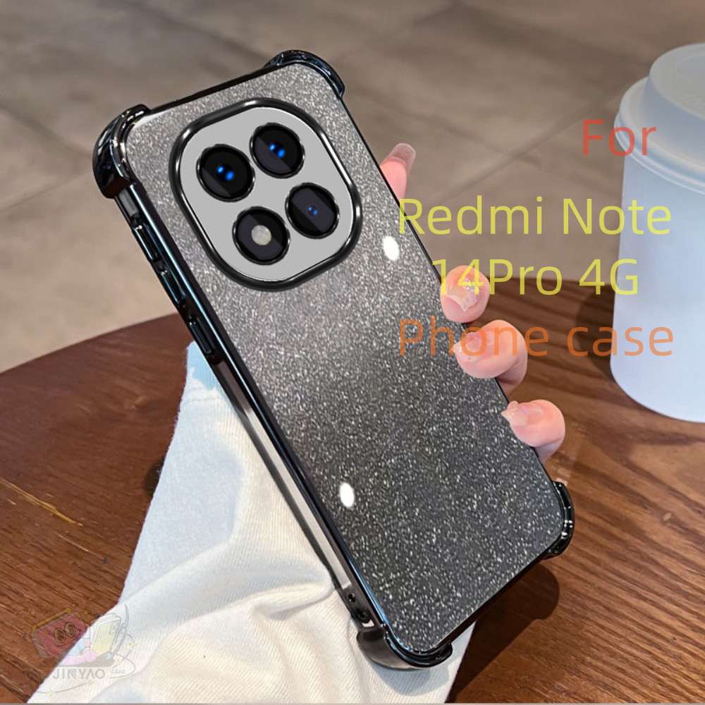 【Upmarket】For Redmi Note 14 Pro 4G Phone Case Transparent Lens ...