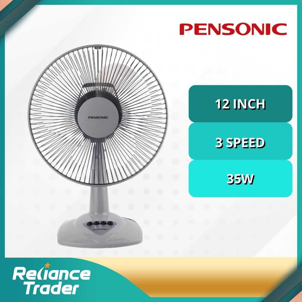 PENSONIC 12 INCH 3 SPEED TABLE FAN AF-30B | Lazada