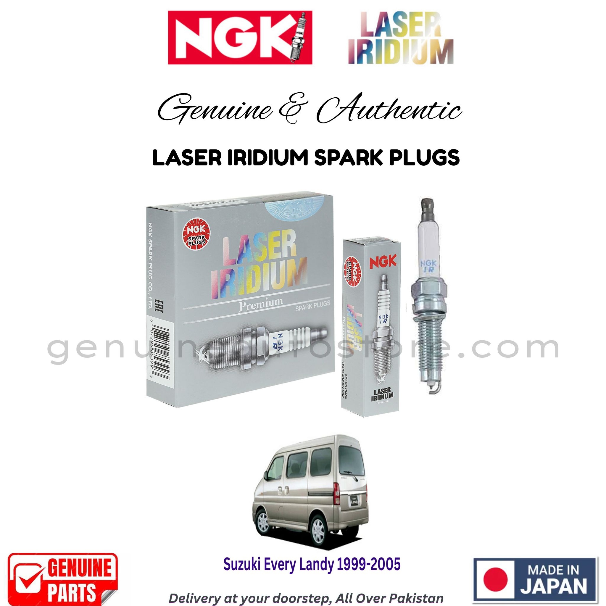 Suzuki Escudo 1988-2005 (2) LASER IRIDIUM NGK SPARK PLUG 1 PIECE | Daraz.pk