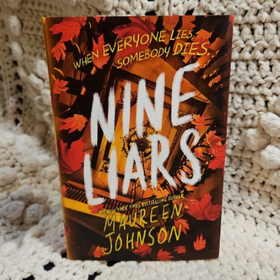 Nine Liars ( Truly Devious #5 ) ( Book by Maureen Johnson ) | Matte ...