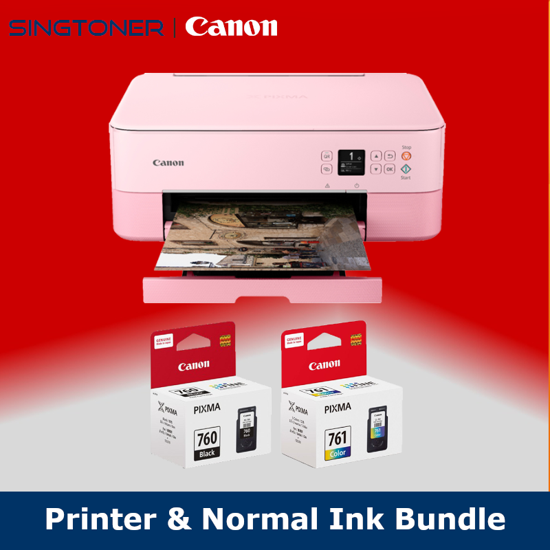 [Local Warranty] Canon PIXMA TS5370 TS5370A Wireless All-In-One Colour ...