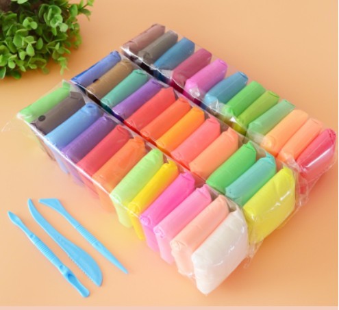 Super Light Clay Air Dry Clay Bouncing Clay with Free 2pcs Tool SJN-16 ...