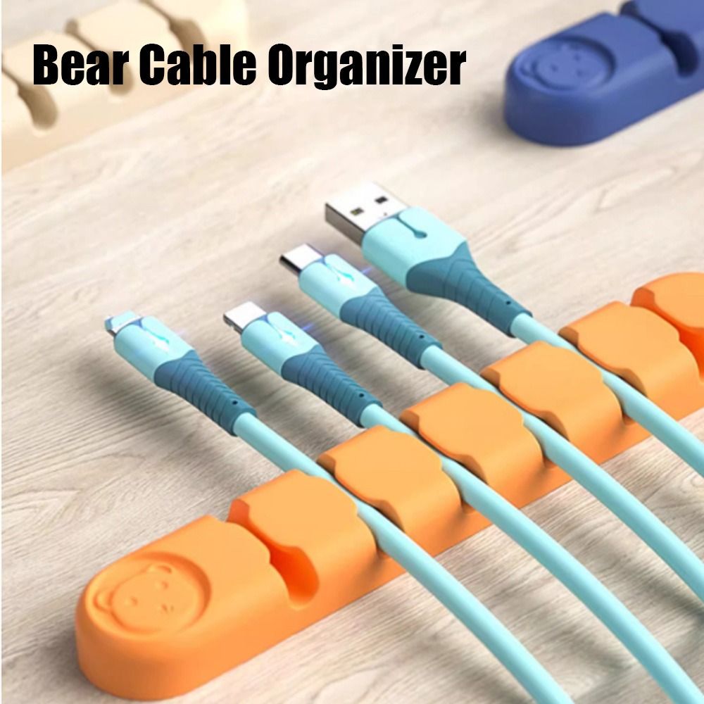 Convenient Self-adhesive Cable Organizer Multi-function USB Cable ...