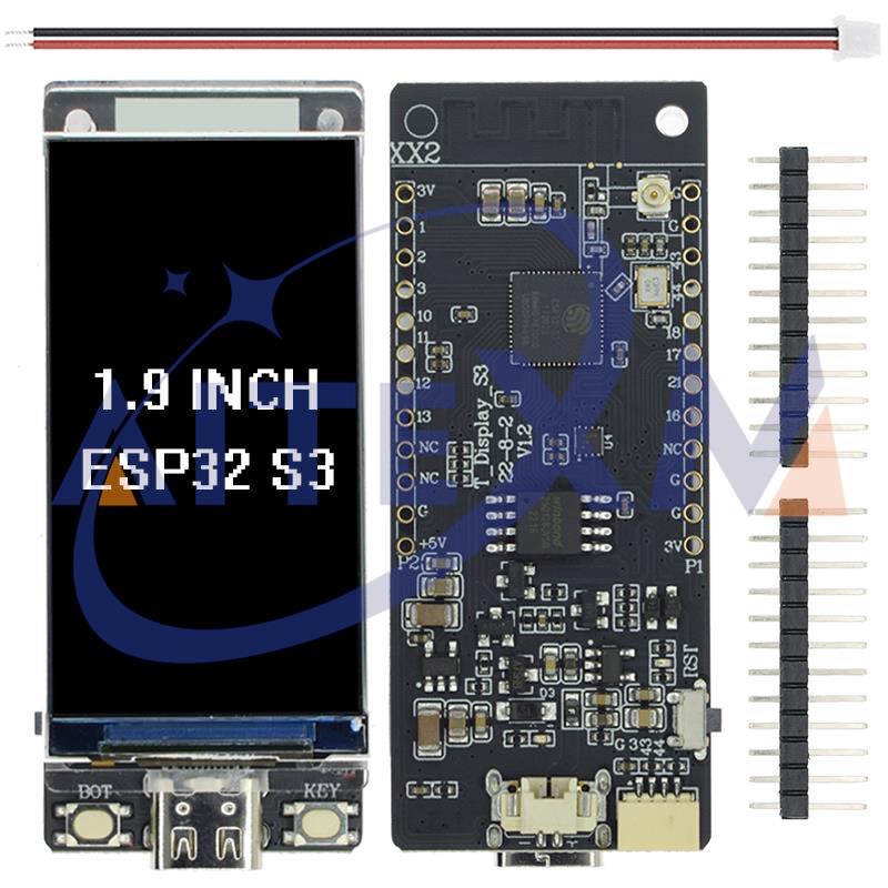 T-Display ESP32 T-PicoC3 S3 1.9นิ้ว WiFi และบลูทูธ-เข้ากันได้โมดูล ...