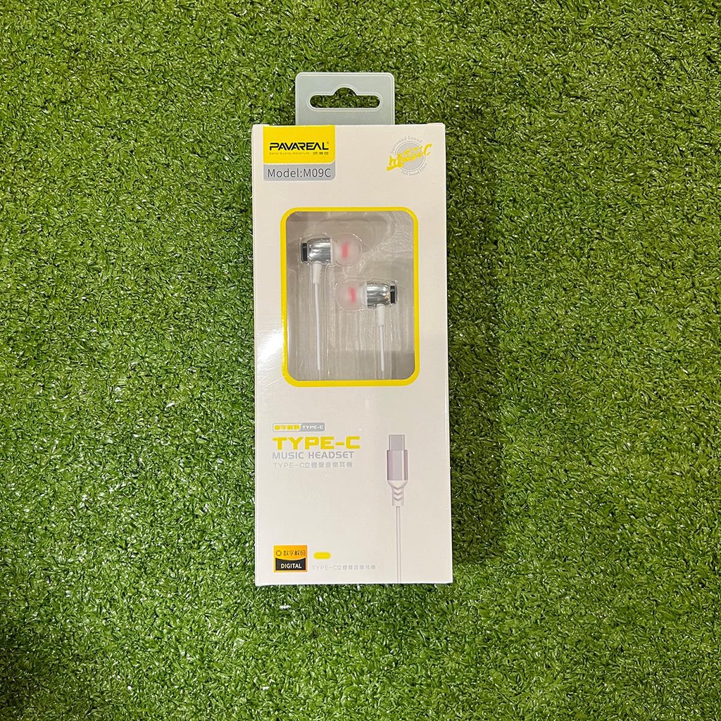 PAVAREAL TypeC Aux Earphone Wired BASS Hi-Fi | Portable Stereo Gaming ...