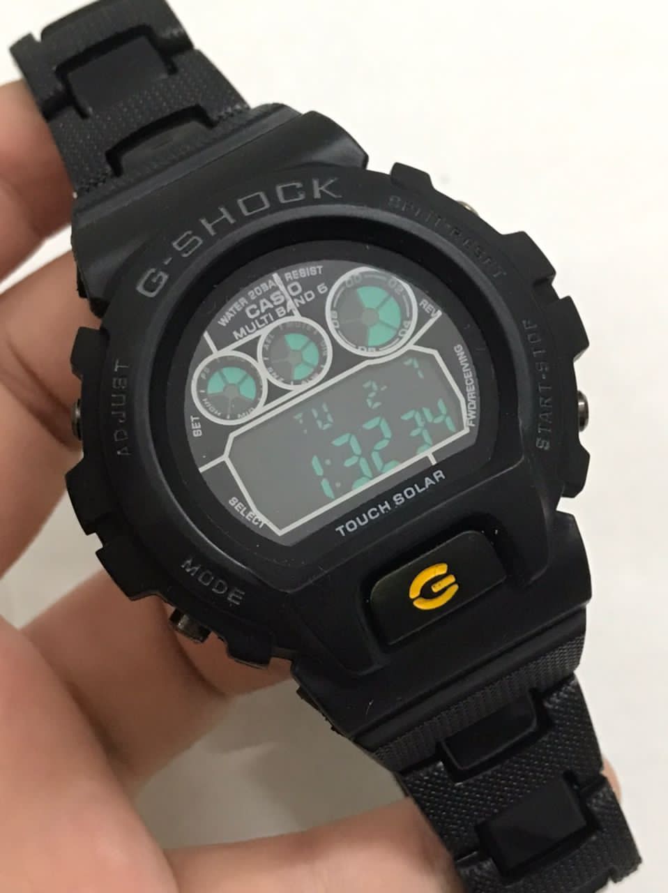 GS MODEL DW 6900 SOLAR FUNCTION SPORT DIGITAL WATCH READY STOCK WATER ...