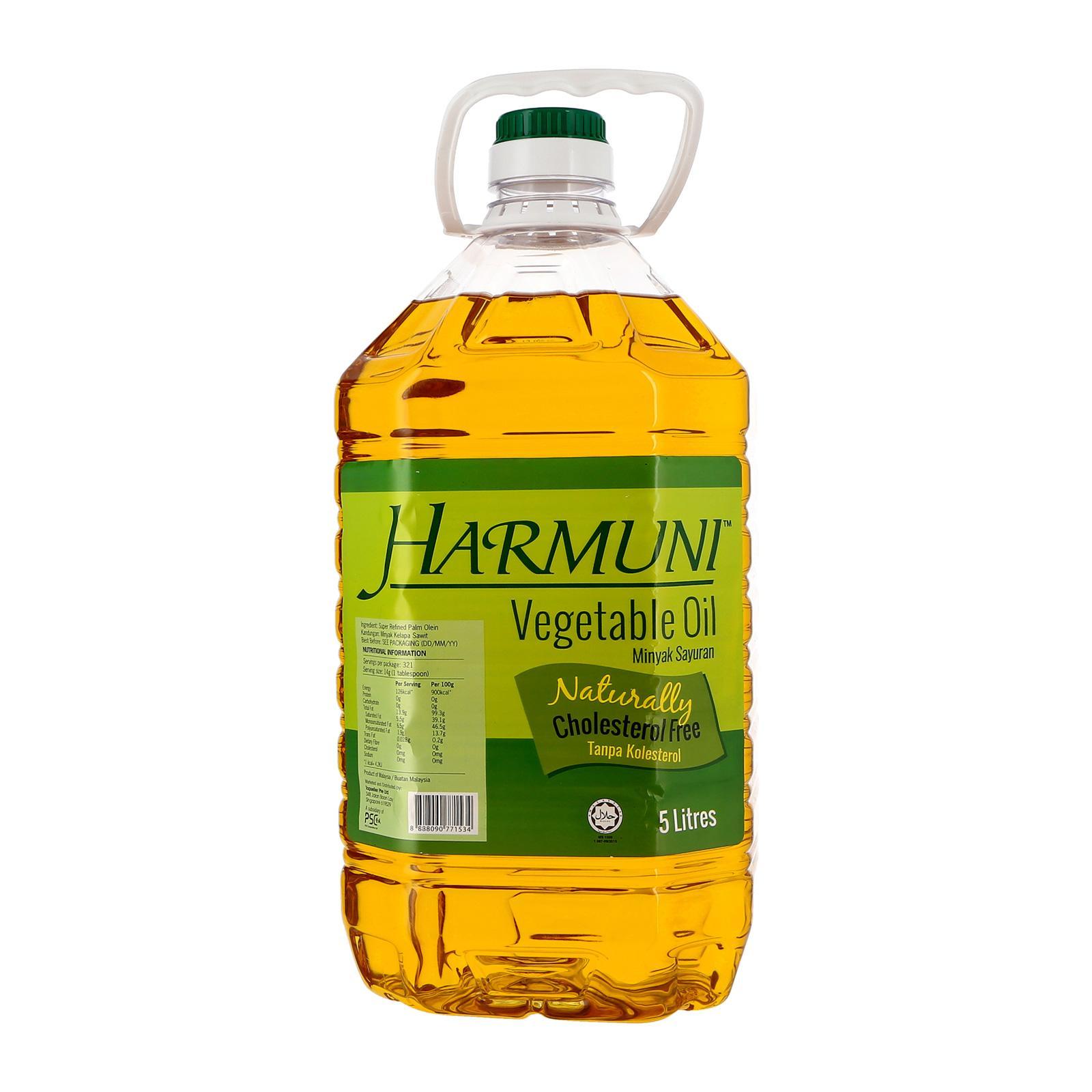 Harmuni Vegetable Oil - 5L | Lazada Singapore