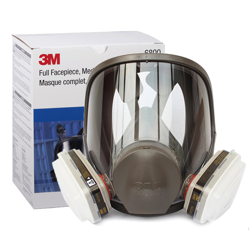 3M หน้ากากกันแก๊สเต็มหน้า6800 + 6001,หน้ากากกันแก๊สหน้ากากป้องกันหายใจสะดวกหน้ากากควัน ...