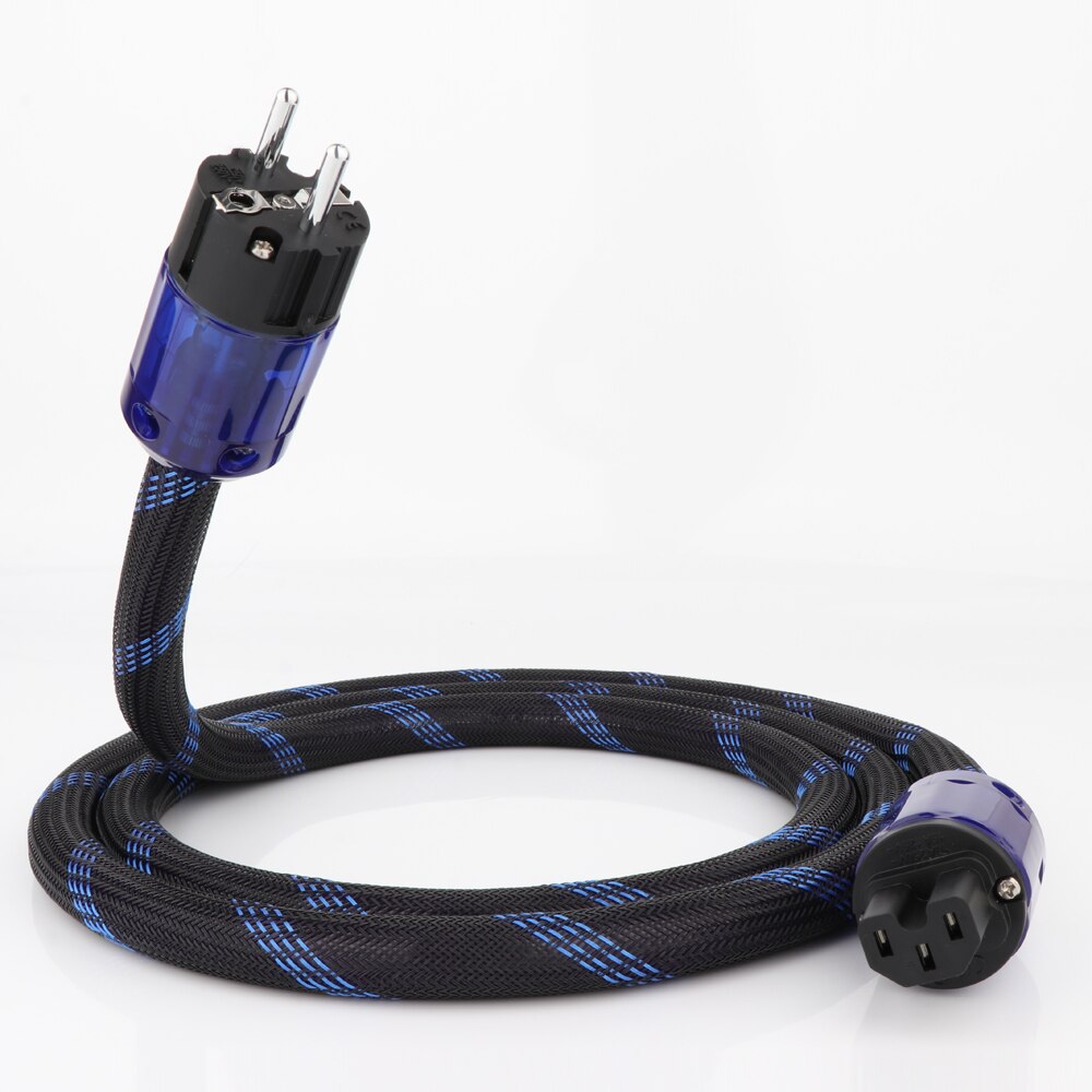 C7 Figure 8 HiFi Audio AC Power Cable, C15 Schuko Power Cord, HiFi ...