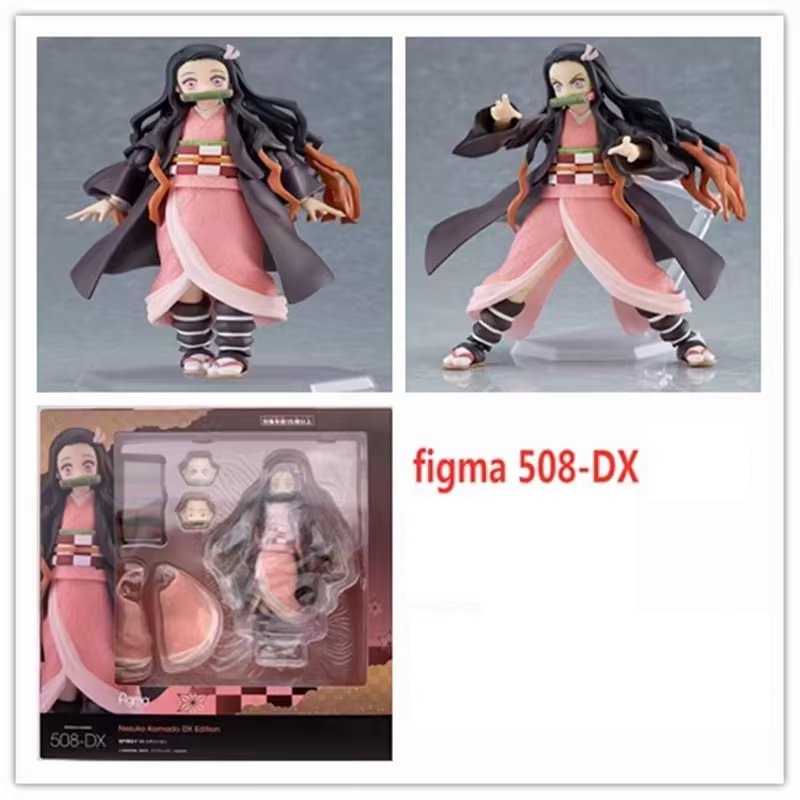 Figma Demon Slayer Figma #498-DX Tanjiro Figma #508-DX Nezuko #553 ...