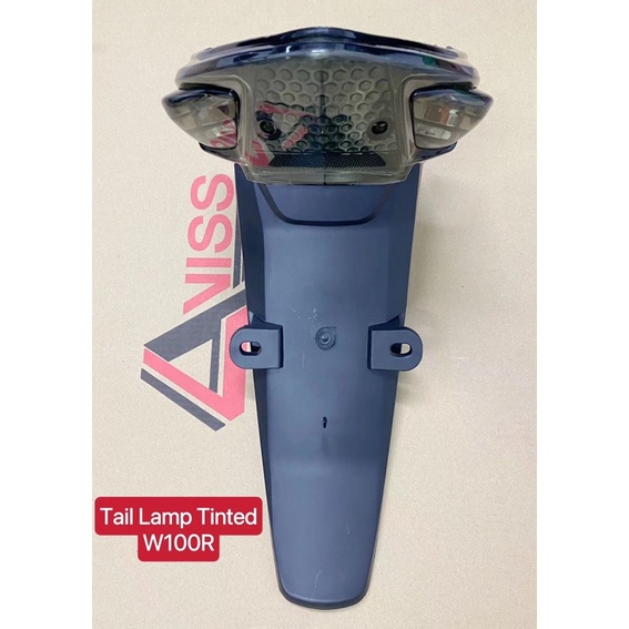 Honda Wave 100 R W100R Wave100 R Tail Lamp With Fender Set Tinted Smoke ...