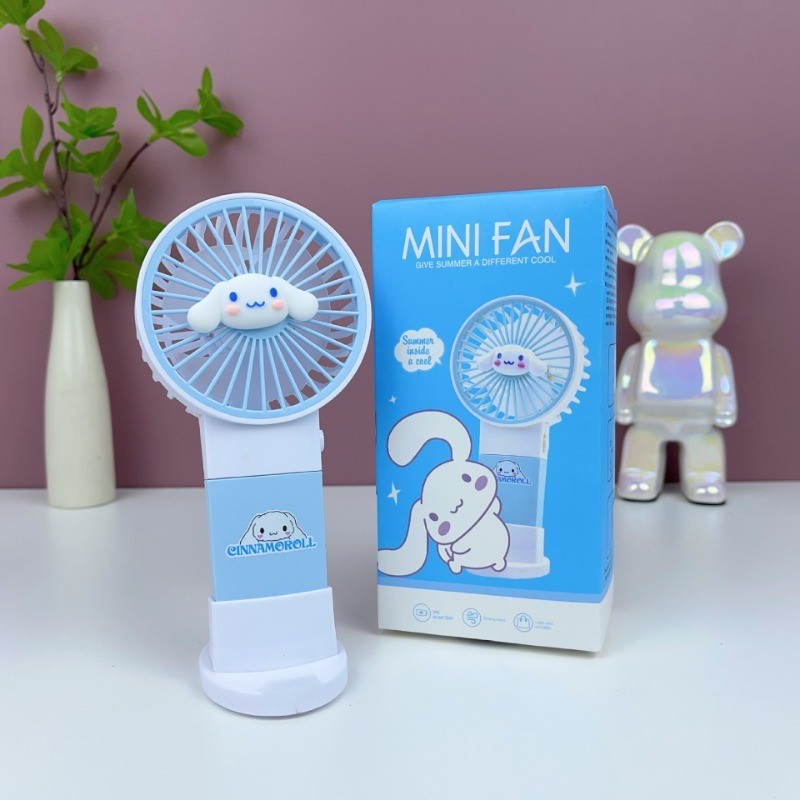 Cute Sanrio Anime My Melody Kuromi Cinnamoroll Electric Fan Cute ...