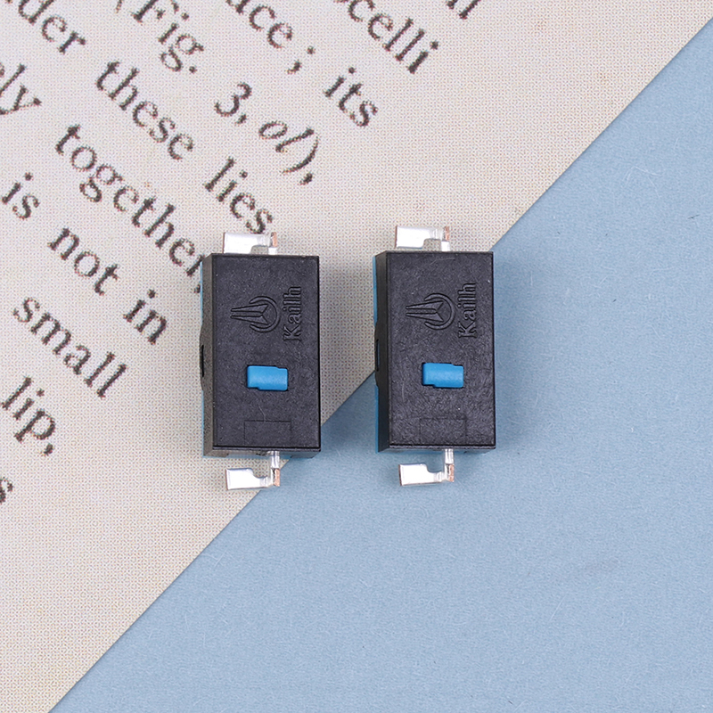 2Pcs Blue dot Mini Two-Legged Mouse Micro Switch For M905 Side Key G502 ...