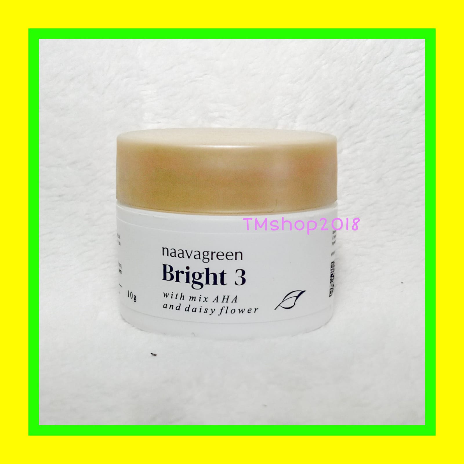 Naavagreen Bright 3 Day Cream 10 gram by dr Fredi Setyawan Original ...