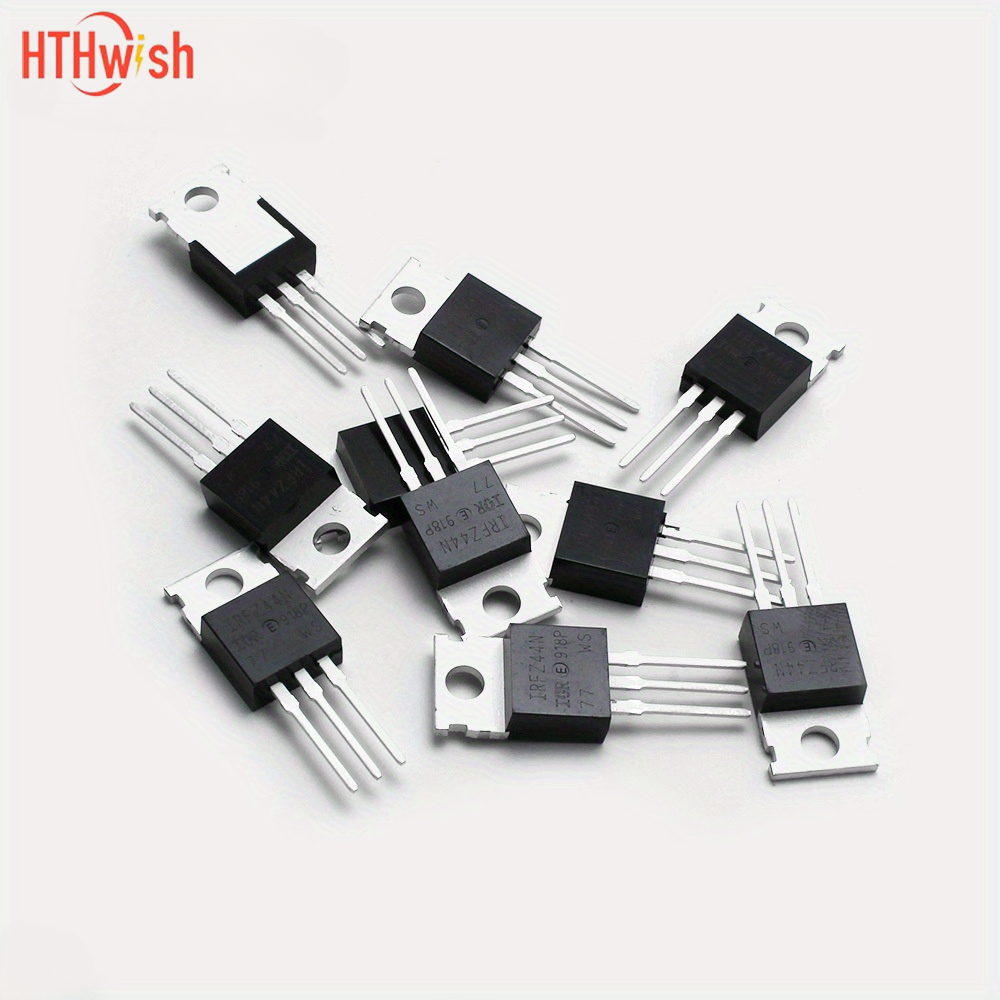 HTHwish 5pcs/10pcs Transistors IRFZ44N IRFZ44 MOSFET Transistor TO-220 ...