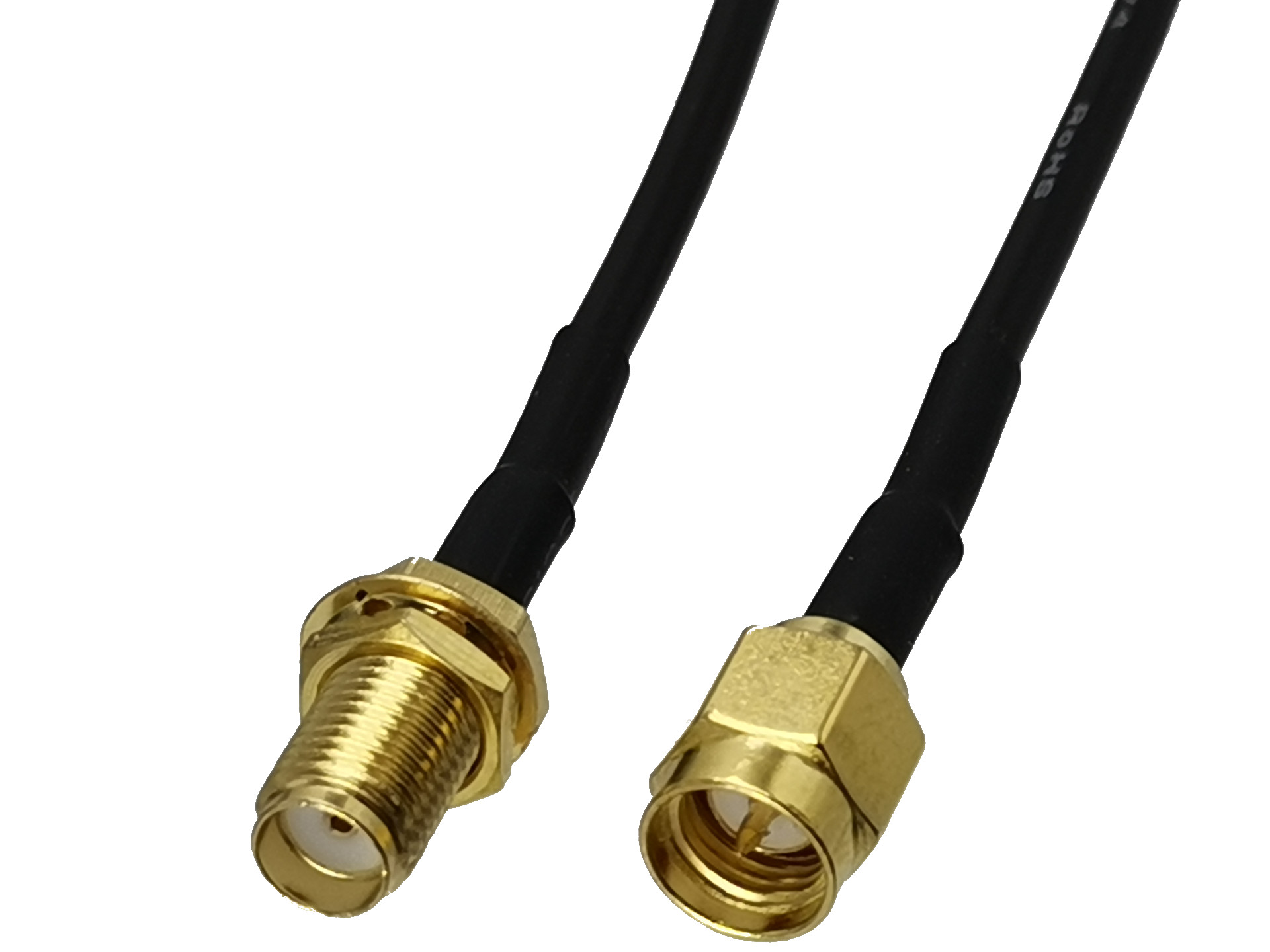 1pcs Rg174 Rg316 Sma To Sma Male Plug Female Jack Wire Terminal Rf Coaxial Connector Pigtail ...