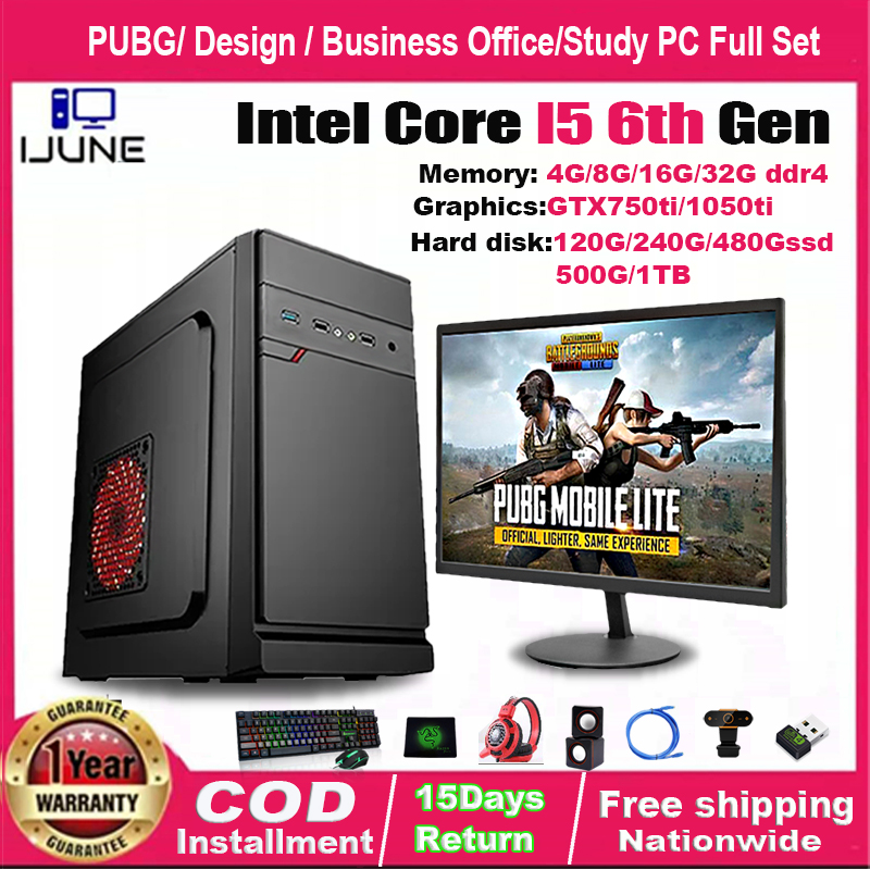 Desktop Computer Set PC Full Set for Gaming PC Full Set PC Set i5 2 ...
