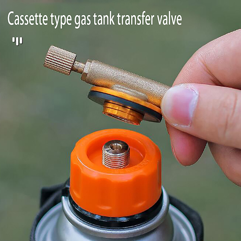 Outdoor Camping Stove Gas Tank Conversion Adapter Gas Burner Picnic ...