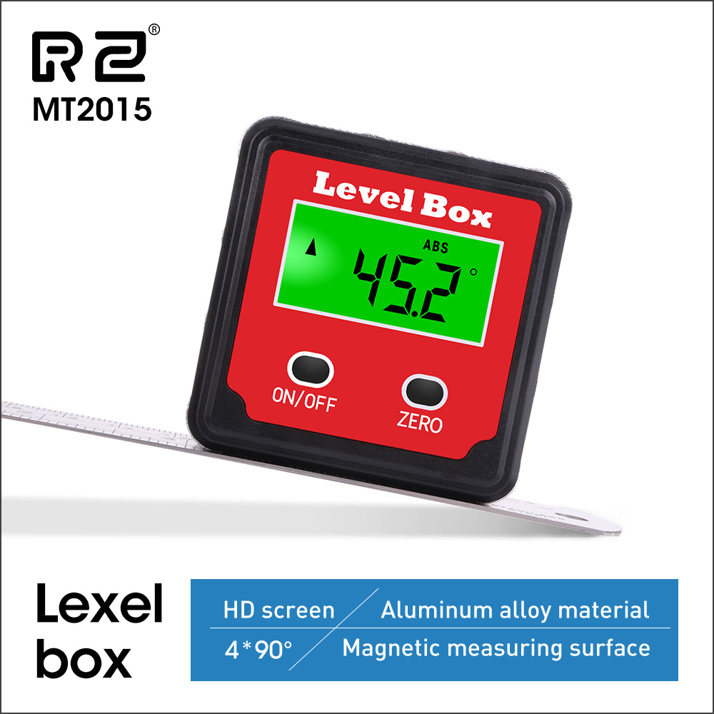 【Top-Rated Product】RZ Digital Electronic Protractor Inclinometer Bevel ...